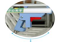 China Manual Hospital Bed 3 Cranks Adjustable Height 500-780mm Overload Protection for sale
