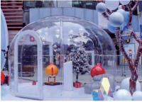 China PC Bubble Panoramic Geodesic Dome Tent With Insulation for sale