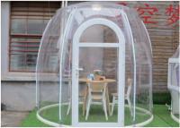 China PC Bubble Panoramic Geodesic Dome Tent With Insulation for sale