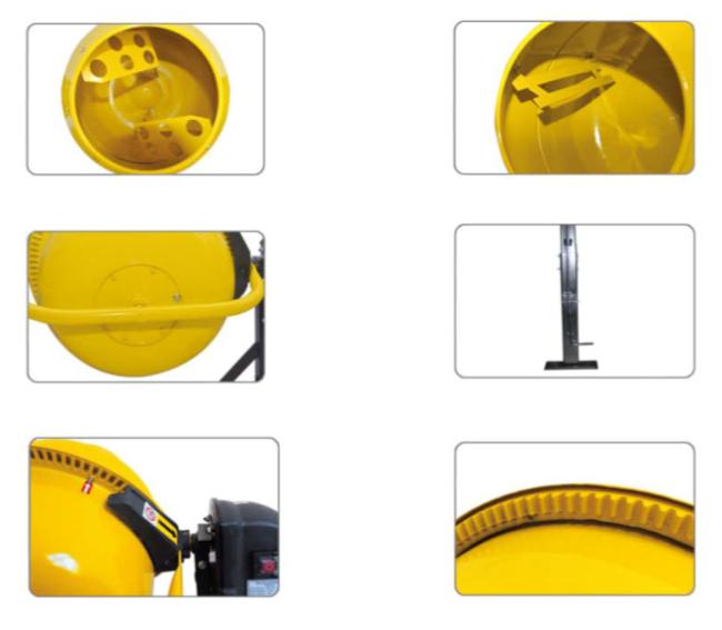 Mini Gasoline Diesel Portable Mixer/ Construction Cement Concrete Mixer