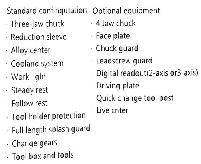Precision Heavey Duty Metal Processing Lathe