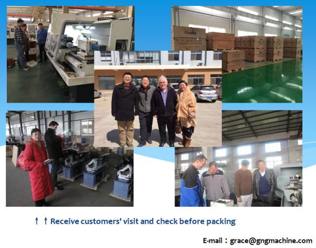 Precision Heavey Duty Metal Processing Lathe