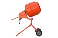 China 160L Portable Electric Mini Concrete Mixer 650W CE Certified Yellow Cement Mixer for sale