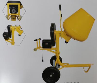 China CE Certificate Mini Concrete Mixer Machine Roll Gas Engine Cement Mixer for sale
