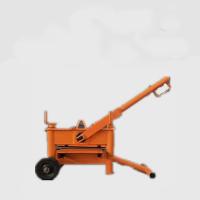 China Hand Press Manual Brick Cutter 3300mm Width CE Certified Brick Cutting Machine for sale