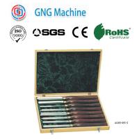 China 8 Piece HSS Wood Turning Tool Set 260mm Beech Handle Lathe Chisel Kit for sale