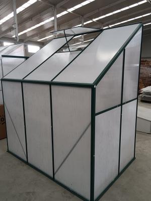 China 5cm Garden Machine Tools Spire Garden Aluminum Frame Solar Green House for sale