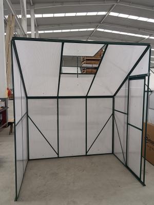 China 5cm Garden Machine Tools Spire Garden Aluminum Frame Solar Green House for sale