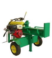 China 45T Gasoline Wood Chipper Log Splitter 610mm Max Length 100mm Diameter for sale