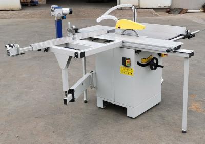 China 240V Electric Table Saw 250mm Auto Lubricating Precision Sliding Table Saw for sale