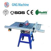 China Horizontal Panel Table Saw 16mm Bore 254mm Blade 3HP Wood Cutting Machine CE for sale