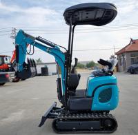 China 1.0 Ton Mini Crawler Excavator 980kg 9.9KW Diesel Engine with Side Swing for sale