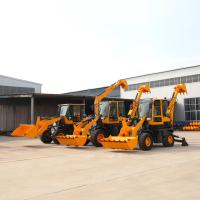 China Weihao SZ150 Multi-Functional Construction Vehicle 0.8m3 Loader Backhoe 41kw for sale