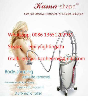 China body contouring treatment liposuction therapy cellulite RF Kuma shape/ Body Cavitation Vacuum Shaping/ laser slimming for sale