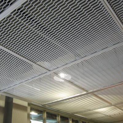 China Expanded Metal Mesh Ceiling Panel 600x1200 Decorative Mesh Panels for sale