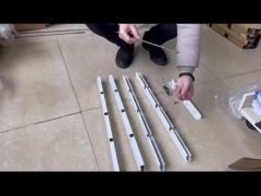 50x50mm Aluminum Grid Ceiling For Metro Station Light Weight Waterproof