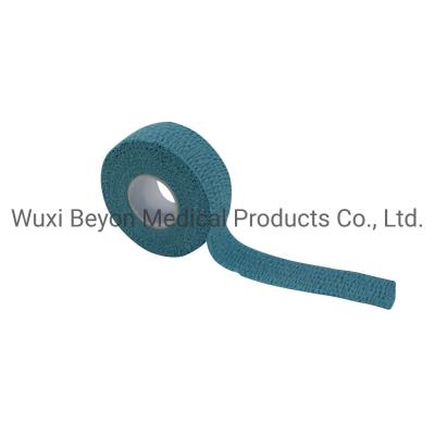 Cina Nastro elastico auto-aderente elastico blu per mani Protezione in vendita