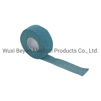 Cina Nastro elastico auto-aderente elastico blu per mani Protezione in vendita