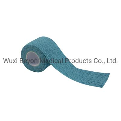 Cina Nastro elastico auto-aderente elastico blu per mani Protezione in vendita