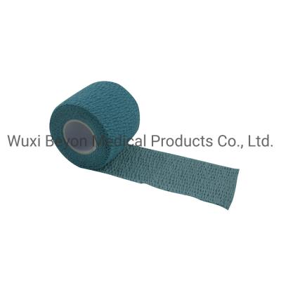 Cina Nastro elastico auto-aderente elastico blu per mani Protezione in vendita