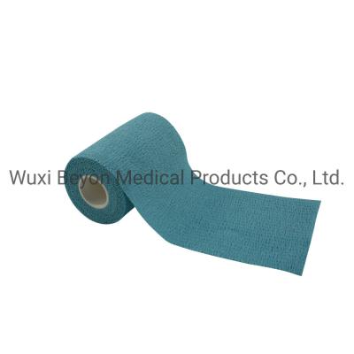 Cina Nastro elastico auto-aderente elastico blu per mani Protezione in vendita