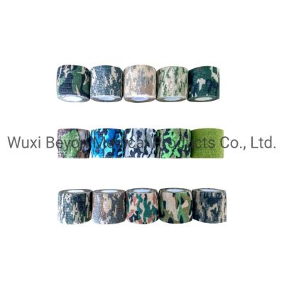 Cina Coflex Vet Cohesive Bandage wrap Animal Self Adhesive Elastic Tape Bandage in vendita