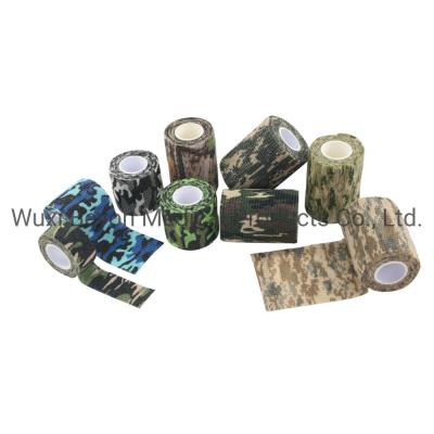Cina Coflex Vet Cohesive Bandage wrap Animal Self Adhesive Elastic Tape Bandage in vendita