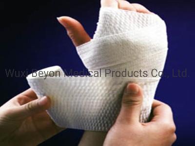 Cina Fascia di cotone bandaggio coesivo elastico stivali calze autoadesive nastro coesivo in vendita