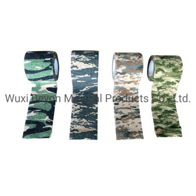 Cina 5cm OEM Cohesive Bandage Finger Disegno personalizzato OEM Logo stampato in vendita