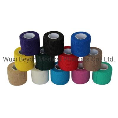 Cina Conformi OEM Cohesive Bandage Stampi Cohesive Self-Adhesive Wrap Vet in vendita