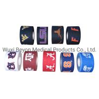 China Joints Mucles Protection Easy Tear Custom Printed Athletic Tape Private Logo Custom Pattern for sale