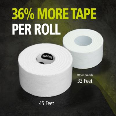 中国 サッカー ゴルフ コットン スポーツテープ カラーコットン 接着剤 トレーニング スポーツテープ 販売のため