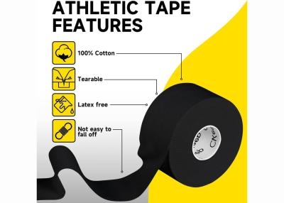 中国 1.5インチ ネオングリーン アスリートテープ コットン アレッシブ トレーナー アスリートスポーツテープ 販売のため