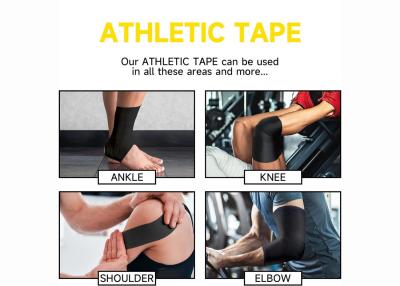 中国 1.5インチ ネオングリーン アスリートテープ コットン アレッシブ トレーナー アスリートスポーツテープ 販売のため