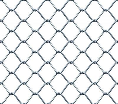 China 3.0mm galvanized chain link fence/pvc coated chain link wire mesh rolls for sale