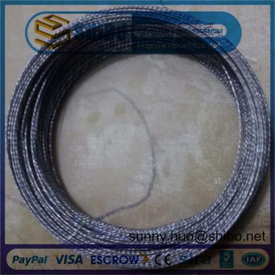 China 0.76mm Twisted Tungsten Wire in Making Coiled and Filaments for sale