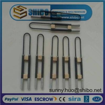 China 1700/1800 grade  MoSi2 heating element, MoSi2 heater for sale