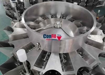 China Screw Feeding Multihead Weigher For Pickles Marinated Vegetable Fruits for sale