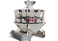 China Multihead Weighing Machine with 10-14 Heads for Candy & Marshmallow Filling | 25-1000g Range | 65-110 Cycles/Minute for sale