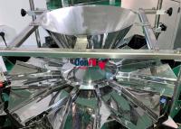 China SUS304 Automatic Multihead Weigher with Double Flap - 10-Head Industrial Filling Machine with Polished Surface for sale