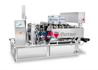 Cina 60 borse/Min Rotary Vacuum Packaging Machine per alimento marinato pasto pronto in vendita
