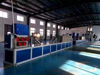 China Single Screw PP Strapping Extrusion Machine 250kg/h with PLC Control for 5-19mm Straps for sale