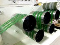 China PET Strap Extrusion Line 200-350kg/h Polyester Strap Manufacturing Machine with Cooling Tower for sale