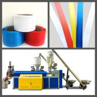 China Fully Automatic 80kw PP Strap Making Machine 6 Lines Production 5-19mm Width for sale
