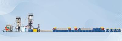 China correa del ANIMAL DOMÉSTICO 400kgs/H que hace la línea de la protuberancia del diámetro del tornillo de la máquina 125M M en venta