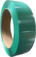 China Custom Color PET Strapping Roll 16mm x 0.8mm Strong Durable Plastic Steel Packing Strap for Pallet Packaging for sale