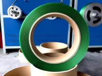 China Custom Color PET Strapping Roll 16mm x 0.8mm Strong Durable Plastic Steel Packing Strap for Pallet Packaging for sale