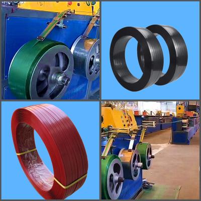 Κίνα Μηχανή κατασκευής ταινιών PET πλάτους 5-19 mm με διπλό σταθμό για εφαρμογές βαριάς χρήσης προς πώληση