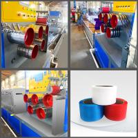 China 45-50KW Polypropylene Strap Making Machine with 125-375 kg/h Output and 5-19mm Bandwidth for sale