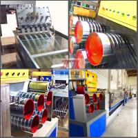 China PP Strap Band Extrusion Machine 180-200 Kg/H with PLC Controller for Automatic Packing Straps for sale